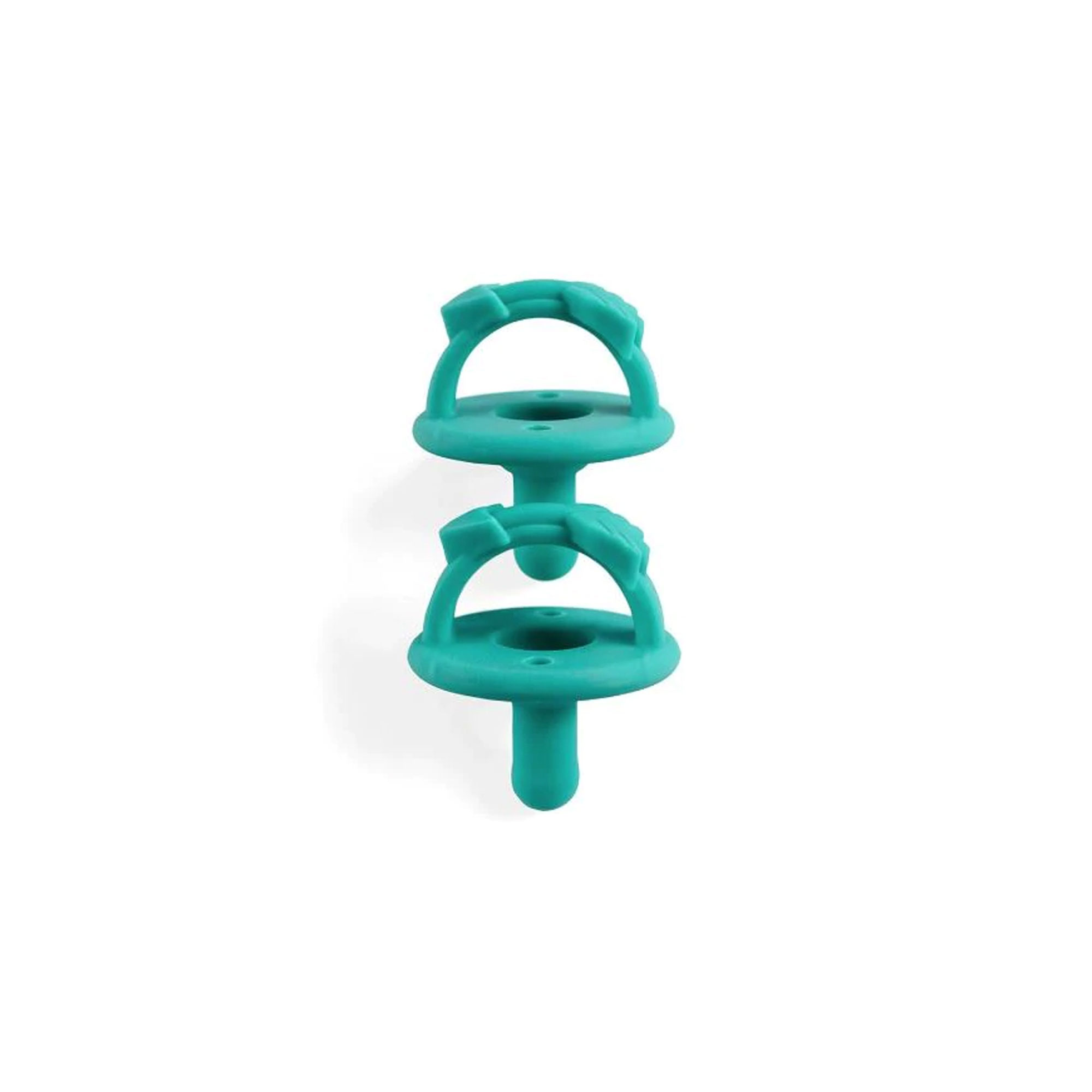 Itzy Ritzy Sweetie Soother Silicone Pacifiers "PEACOCK BLUE ARROWS ...