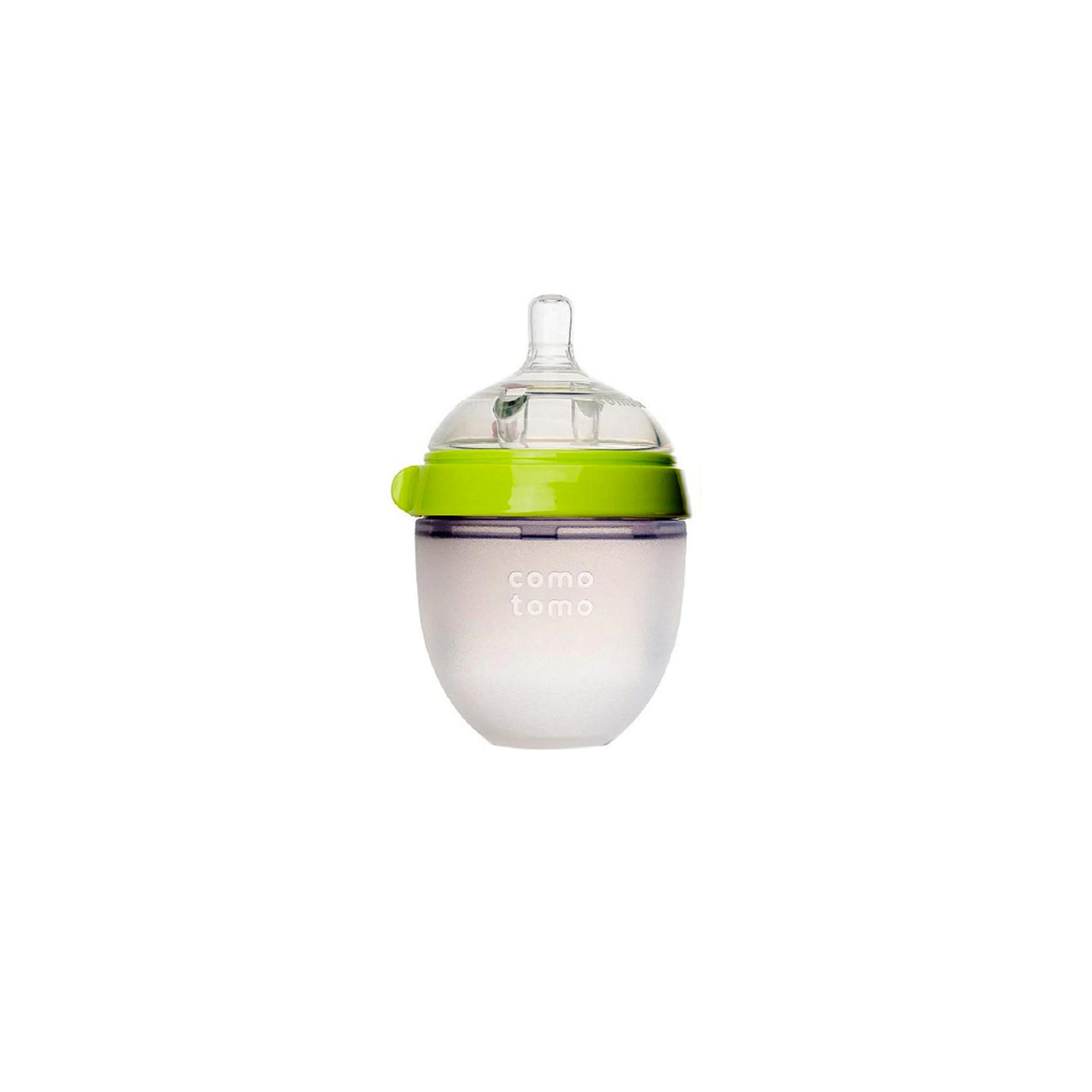 Comotomo 5fl.oz/150ml Baby Bottle 0-3 mo "GREEN" | Le BéBé Store