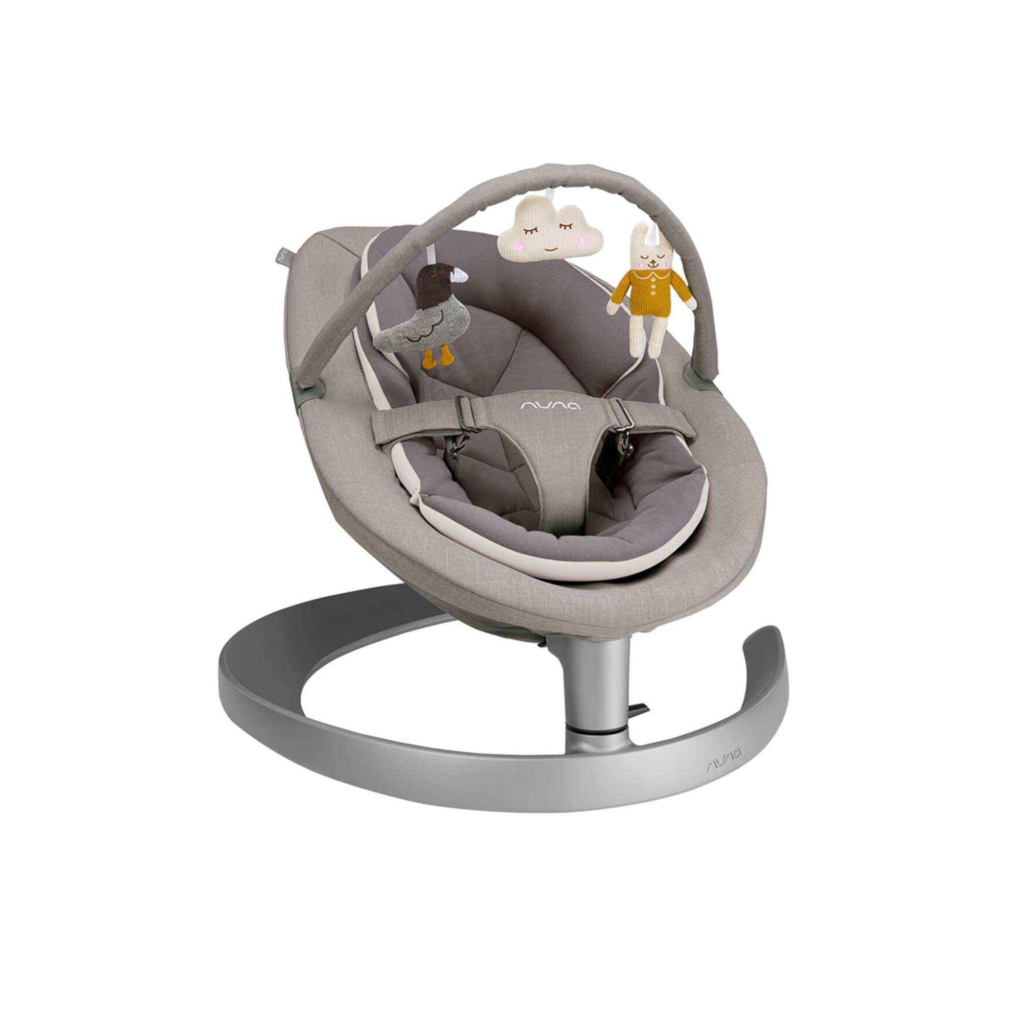 Nuna LEAF Grow Baby Seat & Rocker wit Toy Bar "QUARTZ" | Le BéBé Store