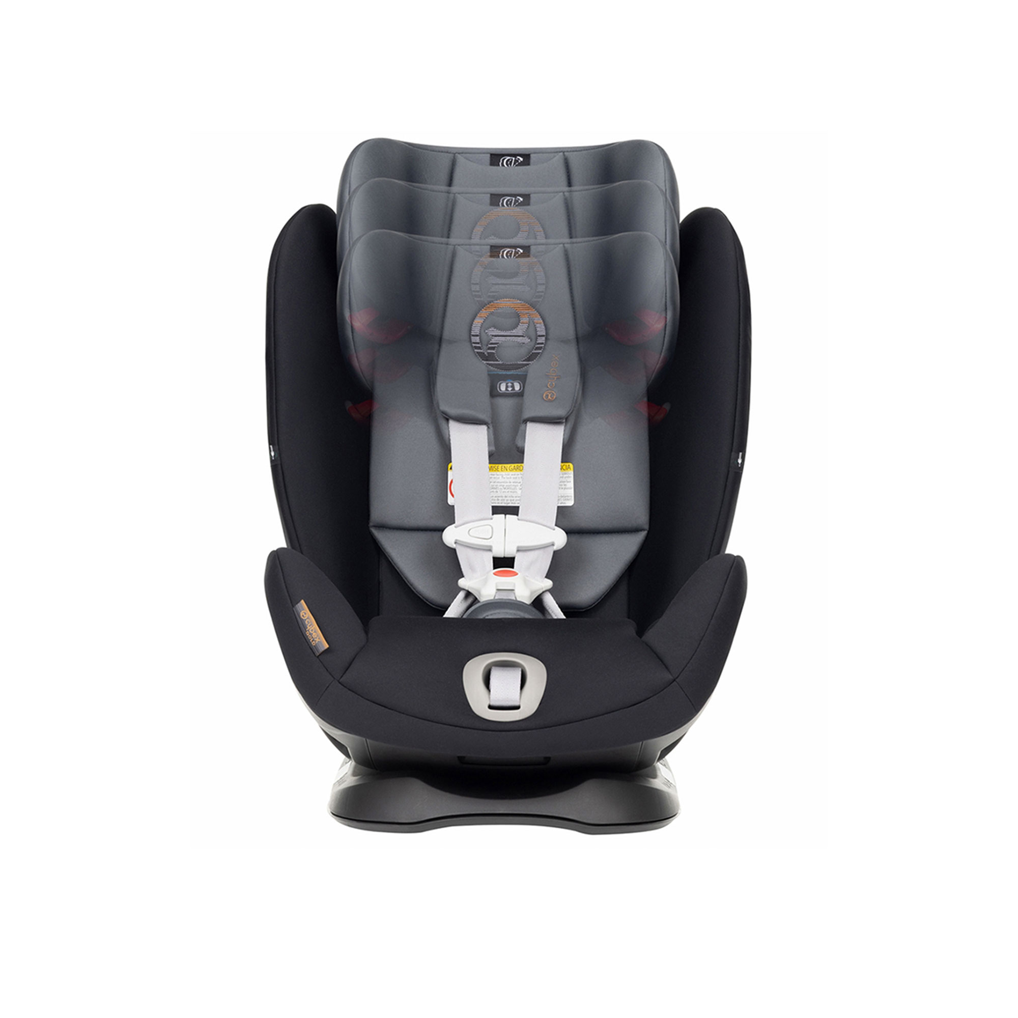 CYBEX Eternis S /All-in-One Convertible Car Seat "PEPPER BLACK | Le ...