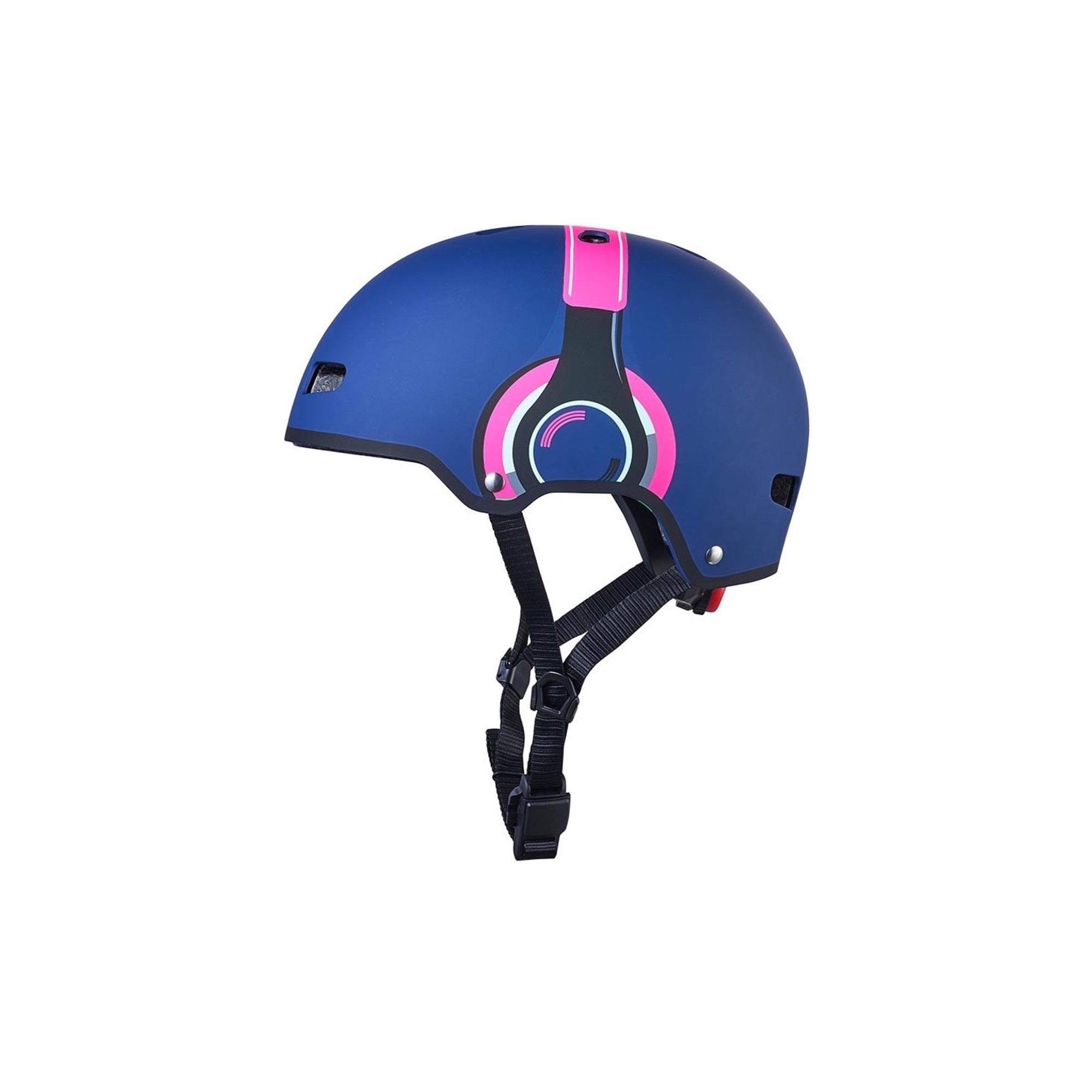 MICRO KICKBOARD Deluxe Headphones Helmet "PINK | MEDIUM" | Le BéBé Store