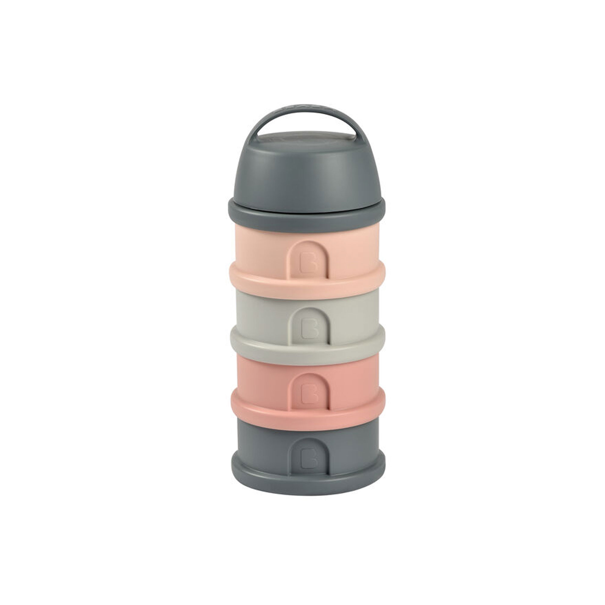 BEABA Formula Milk Container "MINERAL GREY/PINK" | Le BéBé Store