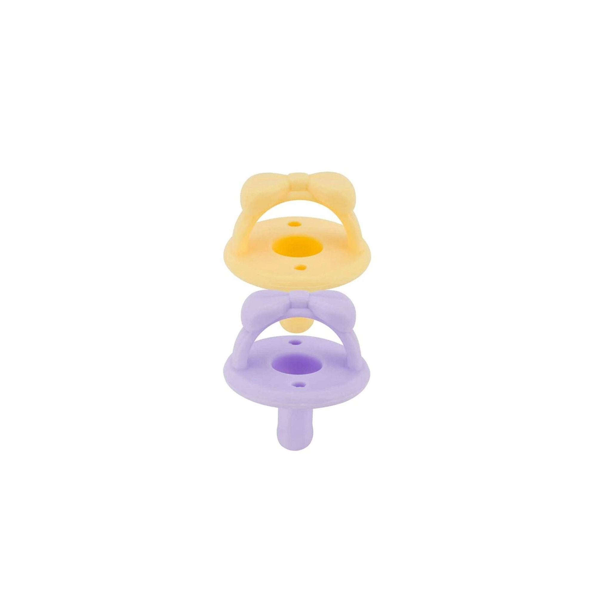 Itzy Ritzy Sweetie Soother Silicone Pacifiers "DAFFODIL & DIAMOND" | Le ...